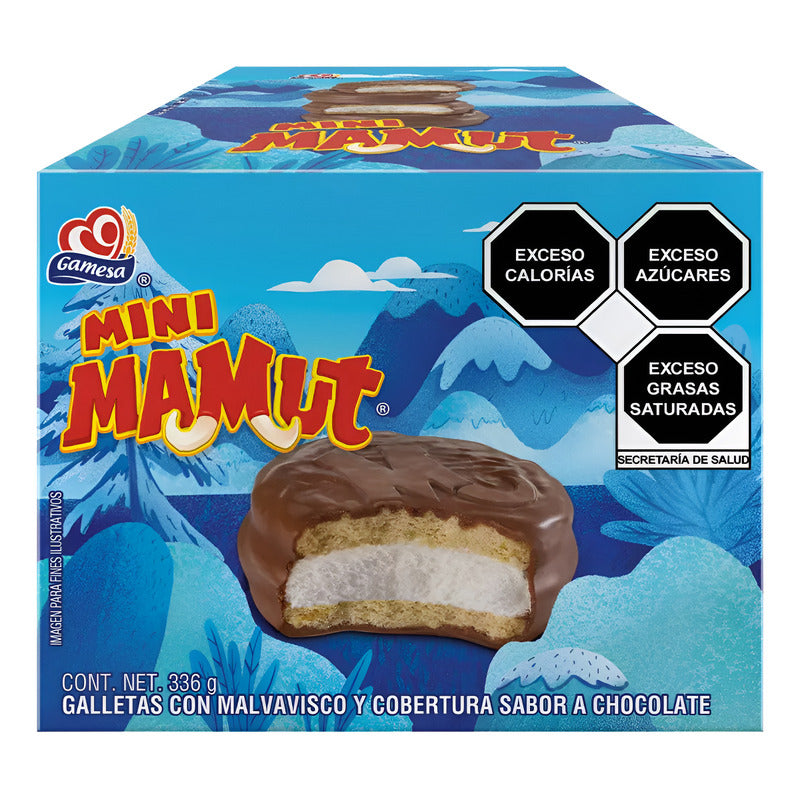 28 Pack Galletas Mini Mamut Marca Gamesa De 12 Gr Cada Uno – Eurotruck ...
