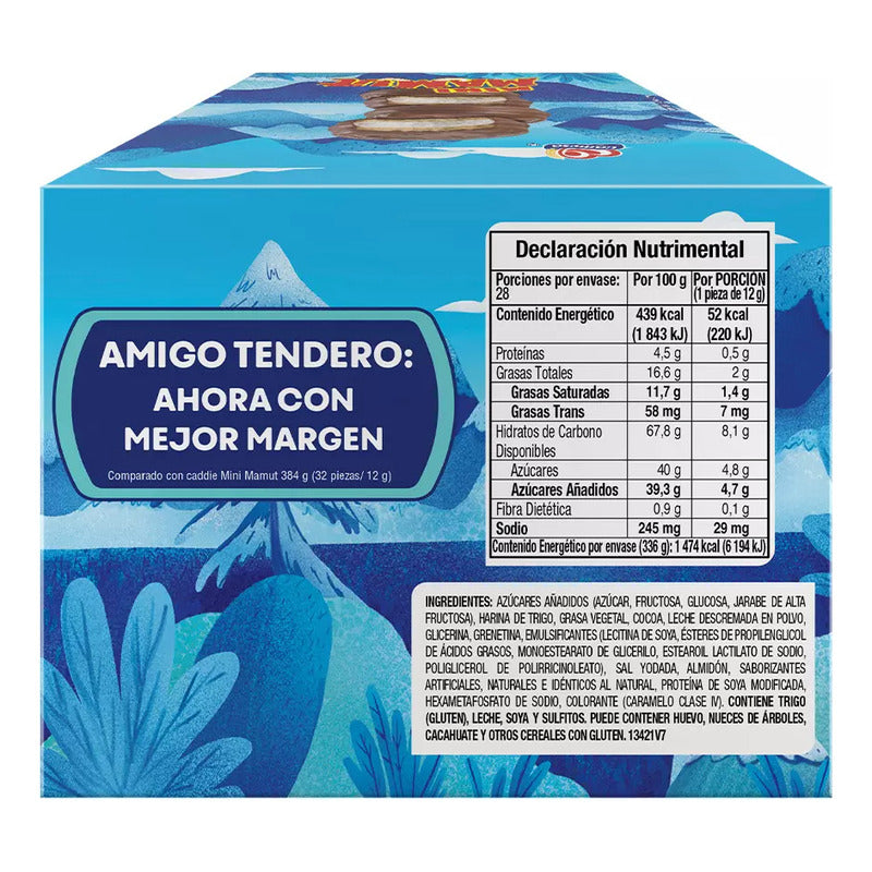 28 Pack Galletas Mini Mamut Marca Gamesa De 12 Gr Cada Uno – Eurotruck ...